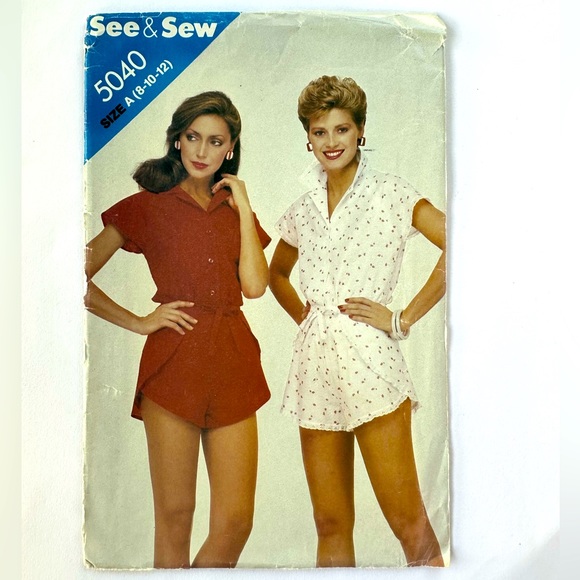 Other | Butterick 540 Sewing Pattern Sizes 810 | Poshmark